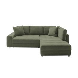 bobb Ecksofa Arissa de Luxe gr&uuml;n Ma&szlig;e (cm): B: 265 H: 84 T: 215.0 Sofas > Sofas nach Material > Stoffsofas &raquo; Sofa DE