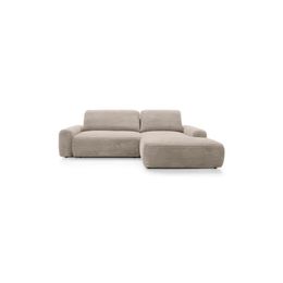 Selsey Ecksofa mit Schlaffunktion Alferia beige Ma&szlig;e (cm): B: 264 H: 82 &raquo; M&ouml;bel Kraft