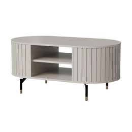Selsey Couchtisch oval beige Ma&szlig;e (cm): B: 56 H: 47 &raquo; M&ouml;bel Kraft