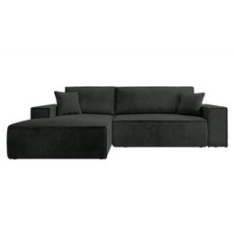 Selsey Ecksofa mit Schlaffunktion Farese schwarz Ma&szlig;e (cm): B: 267 H: 85 &raquo; M&ouml;bel Kraft