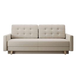 Selsey Einzelsofa mit Schlaffunktion Verat creme Ma&szlig;e (cm): B: 226 H: 98 &raquo; M&ouml;bel Kraft
