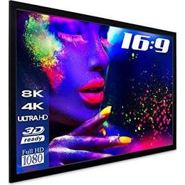 eSmart Professional MIRALE Akustik-Rahmen Leinwand 337,8 cm 133 Zoll
