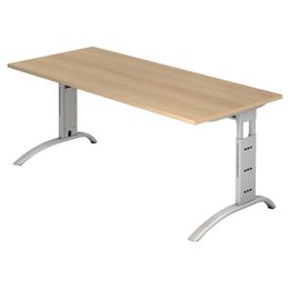 Hammerbacher h&ouml;henverstellbarer Schreibtisch VFS19/E/S eiche