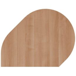 Hammerbacher Anbautisch h&ouml;henverstellbar VLA81/N/G nussbaum