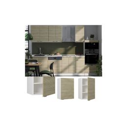 VICCO H&auml;ngeschrank Fame-Line Wei&szlig; Eiche gefr&auml;st 50 cm