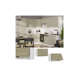 VICCO H&auml;ngeschrank Fame-Line Wei&szlig; Eiche gefr&auml;st 60 cm flach