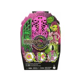 Mattel HYT75 - Monster High - Skilltimate Secrets - Garden Mysteries - Puppe mit Kleiderschrank und Zubeh&ouml;r
