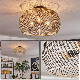 hofstein Brandala Deckenleuchte 40 cm Schwarz, 3-flammig