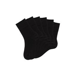 H.I.S. H.I.S Socken schwarz Gr. 35-38 f&uuml;r Damen. Elastisch. Nachhaltig.