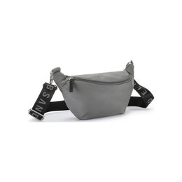 ELBSAND Bauchtasche 'Umh&auml;ngetasche' grau Gr. f&uuml;r Damen. Mit Logoschriftzug, Rei&szlig;verschluss, Haken