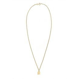 Elli DIAMONDS Necklace 'Viereck' female Gold size 45