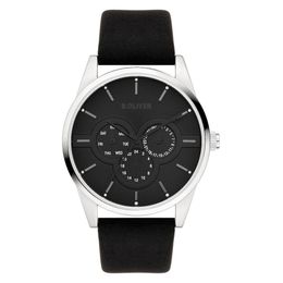 s.Oliver Analog Watch male Black size One Size