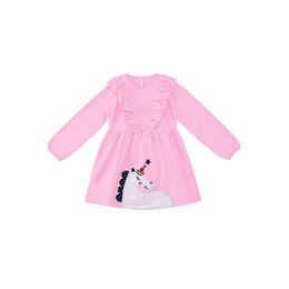 Denokids Kleid 'Glitter Unicorn' M&auml;dchen Gr&ouml;&szlig;e 104 pink