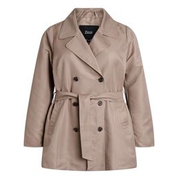 ZIZZI Mantel 'Caselin' Damen Gr&ouml;&szlig;e 7XL/8XL taupe