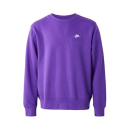 Nike Sportswear Sweatshirt 'CLUB' Herren Gr&ouml;&szlig;e L lila