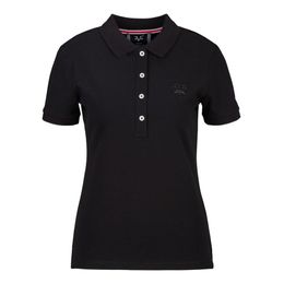 19V69 Italia Poloshirt 'Bibi' Damen Gr&ouml;&szlig;e L schwarz