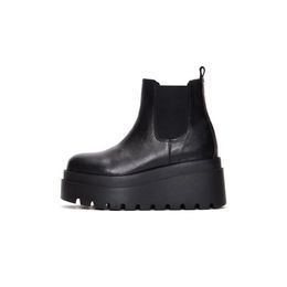 Derimod Chelsea Boots Damen Gr&ouml;&szlig;e 39 schwarz Winterschuhe