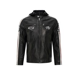Derimod Jacke Herren Gr&ouml;&szlig;e XXL schwarz / wei&szlig;