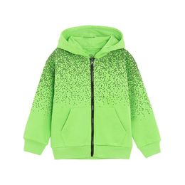 COOL CLUB Sweatjacke in Gr&uuml;n - 50% | Gr&ouml;&szlig;e 110 | Kinder-sweatshirts-jacken