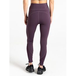 Dare 2b Trainingsleggings "Power" in Lila - 63% | Gr&ouml;&szlig;e 42 | Damen-sporthosen