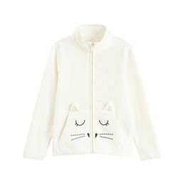 COOL CLUB Sweatjacke in Wei&szlig; - 41% | Gr&ouml;&szlig;e 98 | Kinder-sweatshirts-jacken