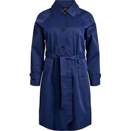 ZIZZI Trenchcoat 'MPALMA' Damen Gr&ouml;&szlig;e 5XL/6XL blau