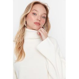 Trendyol Rollkragenpullover in Creme - 57% | Gr&ouml;&szlig;e S | Damen-pullover-cardigans