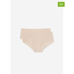 Marc O'Polo Marc O ́Polo 2er-Set: Pantys in Beige - 42% | Gr&ouml;&szlig;e XL | Damen-unterteile