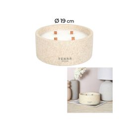 THE HOME DECO FACTORY Duftkerze in Creme - 550 g - 56% | Kerzen-vasen