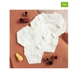 COOL CLUB 2er-Set: Bodys in Wei&szlig; - 41% | Gr&ouml;&szlig;e 74 | Baby-bodys