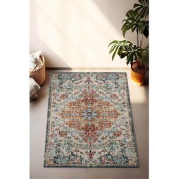 Conceptum Hypnose Kurzflor-Teppich ''CT-1264'' in Bunt - 75% | Gr&ouml;&szlig;e 180x280 cm |