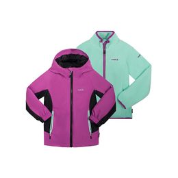 Kamik 3in1-Regenjacke "Aubrey" in Lila/ T&uuml;rkis - 49% | Gr&ouml;&szlig;e 110 | Kinder-outdoor-jacken