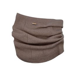 Capo Strick-Loop-Schal in Grau/ Beige - 42% | Damen-schals-tuecher