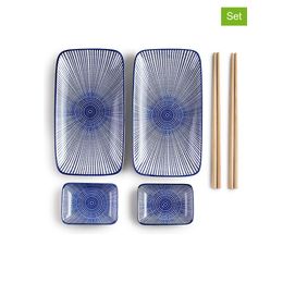 Ibili 6tlg. Sushi-Set in Blau - 32% | Gedeckter-tisch