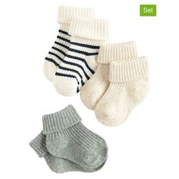 COOL CLUB 3er-Set: Socken in Grau/ Beige/ Creme - 42% | Gr&ouml;&szlig;e 19-21 | Babysocken-strumpfhosen