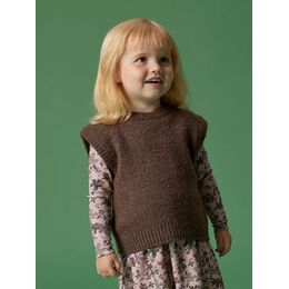 name it Pullunder in Braun - 44% | Gr&ouml;&szlig;e 116 | Kinder-pullover