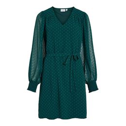 Vila Kleid "Vieddee" in Petrol - 37% | Gr&ouml;&szlig;e 36 | Damen-kleider