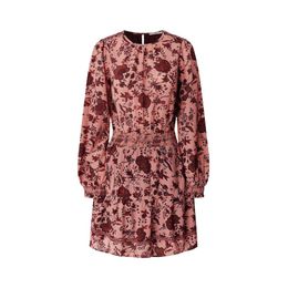 Pepe Jeans Kleid 'Barbara' Damen Gr&ouml;&szlig;e 38 rosa / bordeaux / dunkelrot Winterkleid