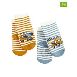 COOL CLUB 2er-Set: Socken in Hellbraun/ Hellblau - 33% | Gr&ouml;&szlig;e 16-18 | Babysocken-strumpfhosen