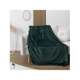 HYGGE Plaid in Gr&uuml;n - (L)200 x (B)150 cm - 50% | Decken