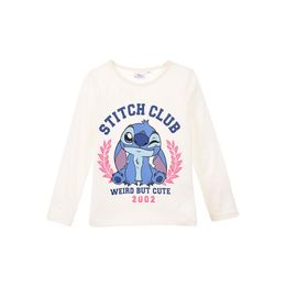 Lilo and Stitch Lilo & Stitch Longsleeve "Lilo & Stitch" in Creme - 65% | Gr&ouml;&szlig;e 98 | Kinder-longsleeves