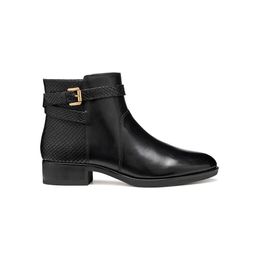 Geox Leder-Boots "Felicity" in Schwarz - 59% | Gr&ouml;&szlig;e 39 | Damen-stiefel