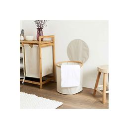 THE HOME DECO FACTORY Aufbewahrungskorb in Creme/ Natur - (B)38 x (H)38 x (T)38 cm - 72% | Kisten-koerbe