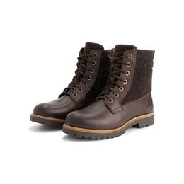 TRAVELIN' Leder-Boots in Braun - 52% | Gr&ouml;&szlig;e 39 | Damen-stiefel
