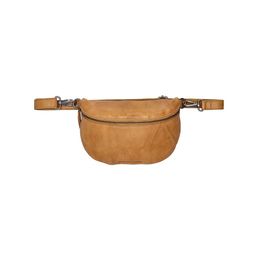 HIDE & STITCHES Leder-G&uuml;rteltasche in Camel - (B)27 x (H)18,5 x (T)8,5 cm - 59% | Damen-koffer-reisegepaeck