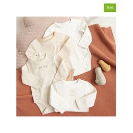 COOL CLUB 4er-Set: Bodys in Creme - 47% | Gr&ouml;&szlig;e 74 | Baby-bodys