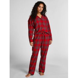 Hunkem&ouml;ller Hunkem&ouml;ller Pyjama-Oberteil in Rot - 36% | Gr&ouml;&szlig;e S | Damen-loungewear