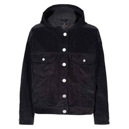 Herrlicher Cordjacke in Schwarz - 65% | Gr&ouml;&szlig;e M | Damenjacken