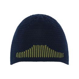 Eisb&auml;r Eisb&auml;r Beanie "Active Warm" in Dunkelblau/ Limette - 58% | Damen-muetzen-caps