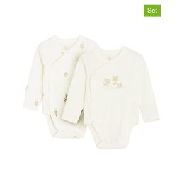 COOL CLUB 2er-Set: Bodys in Creme - 41% | Gr&ouml;&szlig;e 74 | Baby-bodys